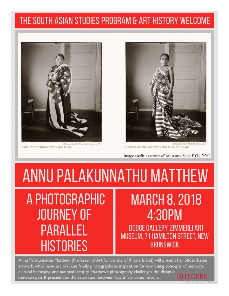 A Photographic Journey of Parallel Histories – Annu Palakunnathu Matthew